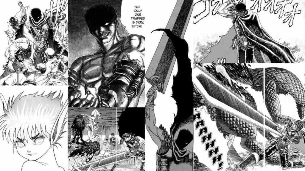 Visual storytelling on the first page of Berserk: A masterclass by ...